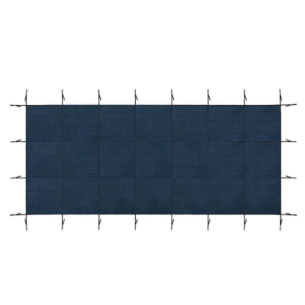 Water Warden Pool Safety Net Cover for 18 ft. x 36 ft. In-ground Pool ...