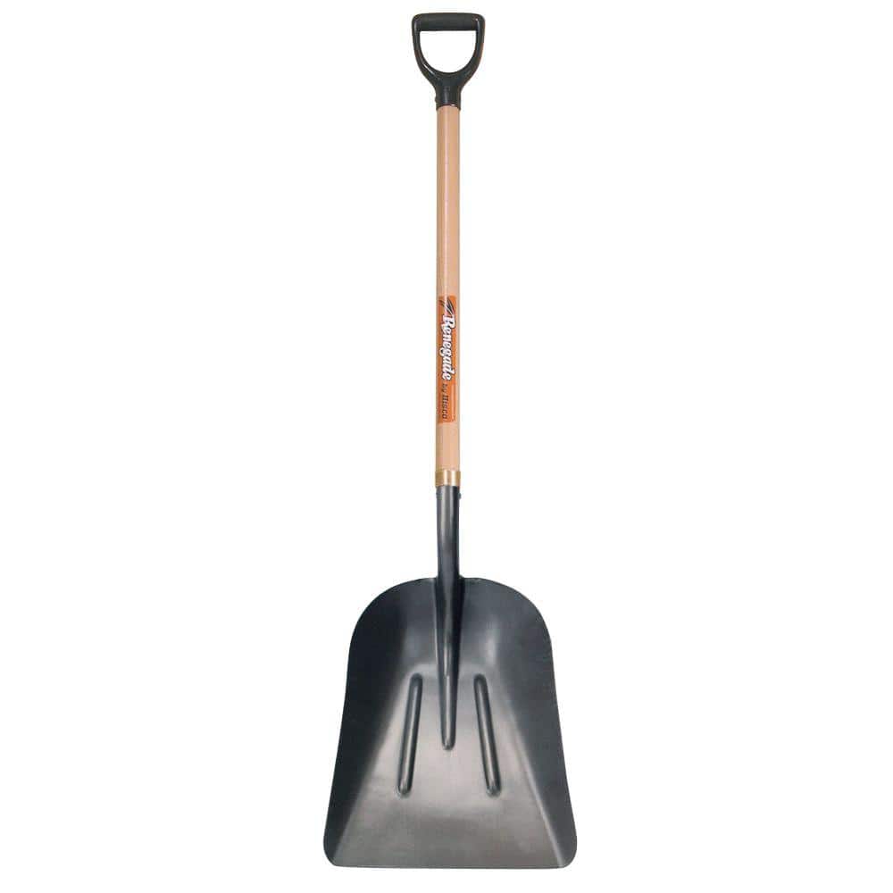 Hisco Renegade #10 Western Scoop with Steel Blade and 38 in. Ash Wood D ...