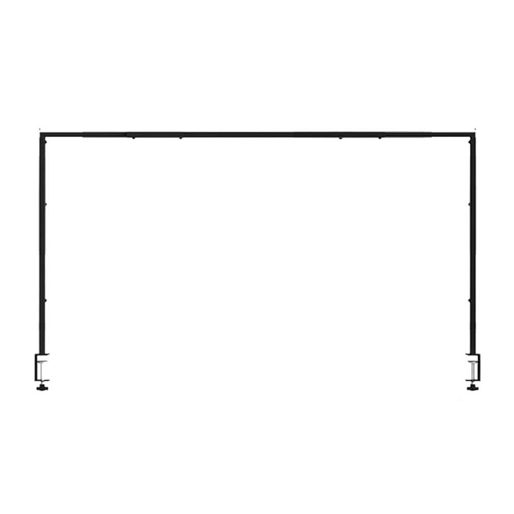 Justincity Adjustable Over Table Rod Stand with Clamps 28-98 Length 13 ...