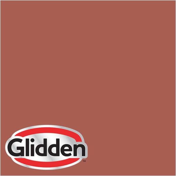 Glidden Premium 5 gal. #HDGO08 Charred Clay Flat Interior Paint with ...