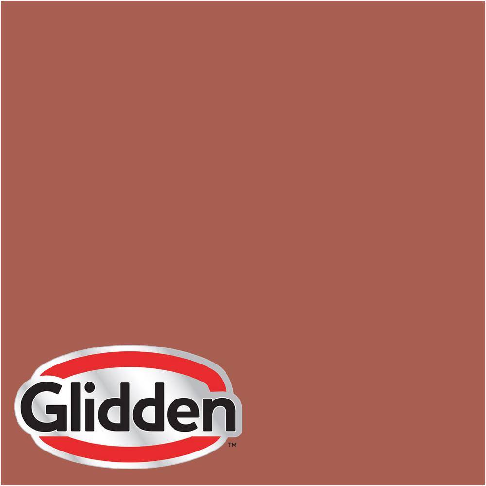 Glidden Premium 5-gal. #HDGO08 Charred Clay Flat Latex Exterior Paint ...