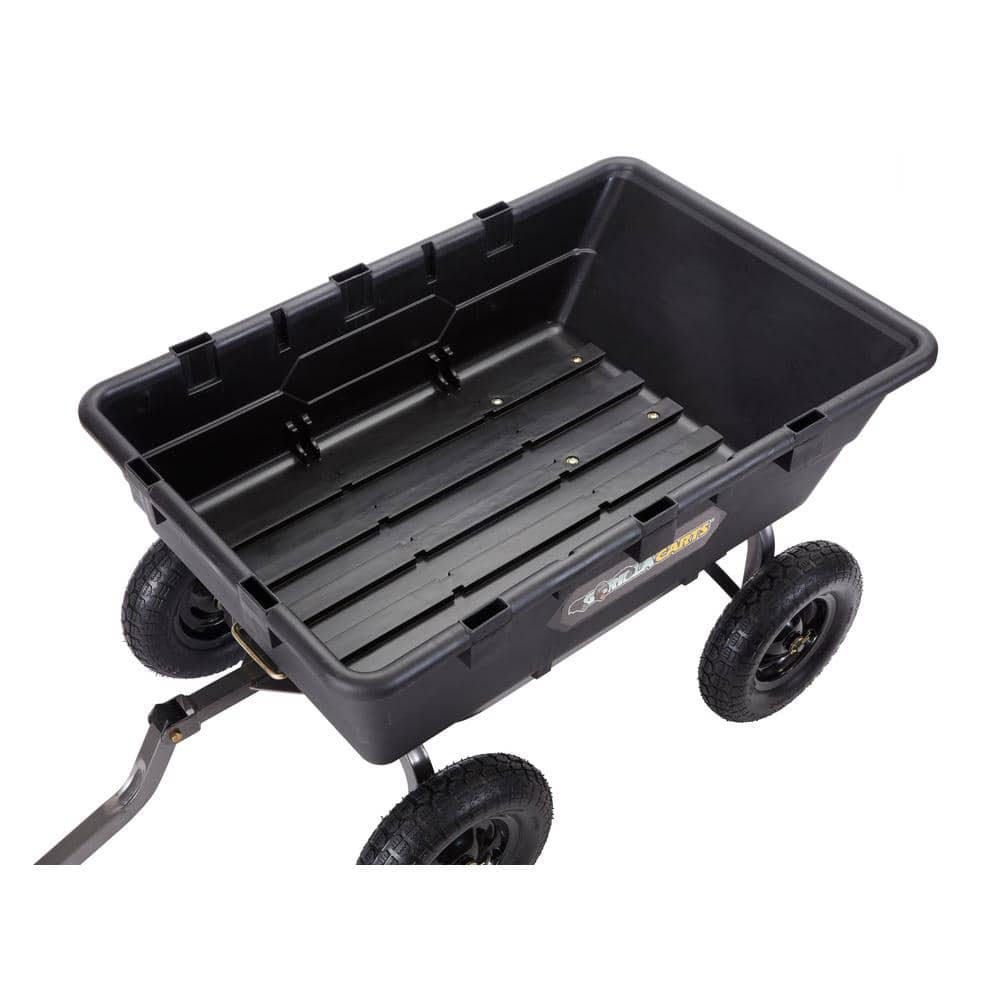 Buy 1,500 lb. Super Heavy Duty Poly Dump Cart Online at Lowest Price in ...