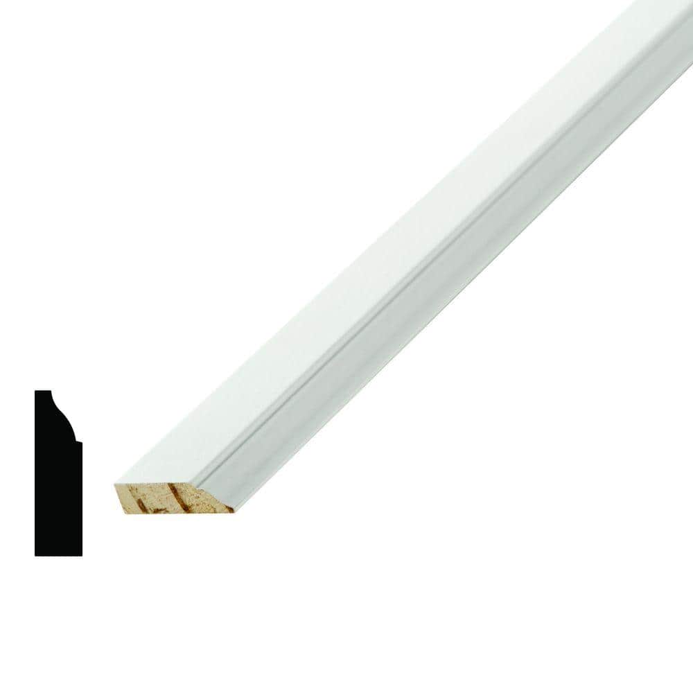 Alexandria Moulding WM 947 3/8 in. x 1-1/4 in. Primed Pine Wood Finger ...