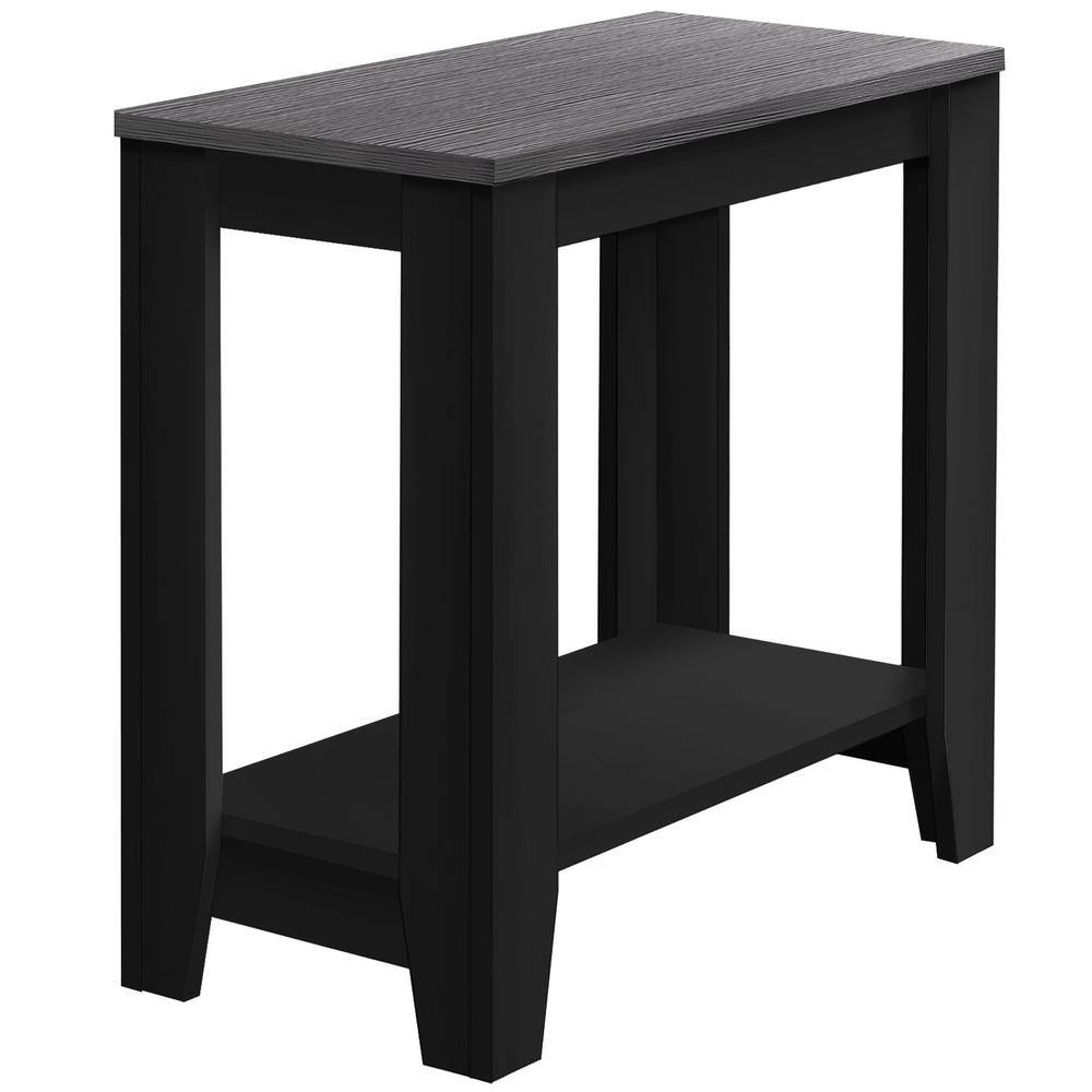 Black and Grey End Table HD3134 - The Home Depot