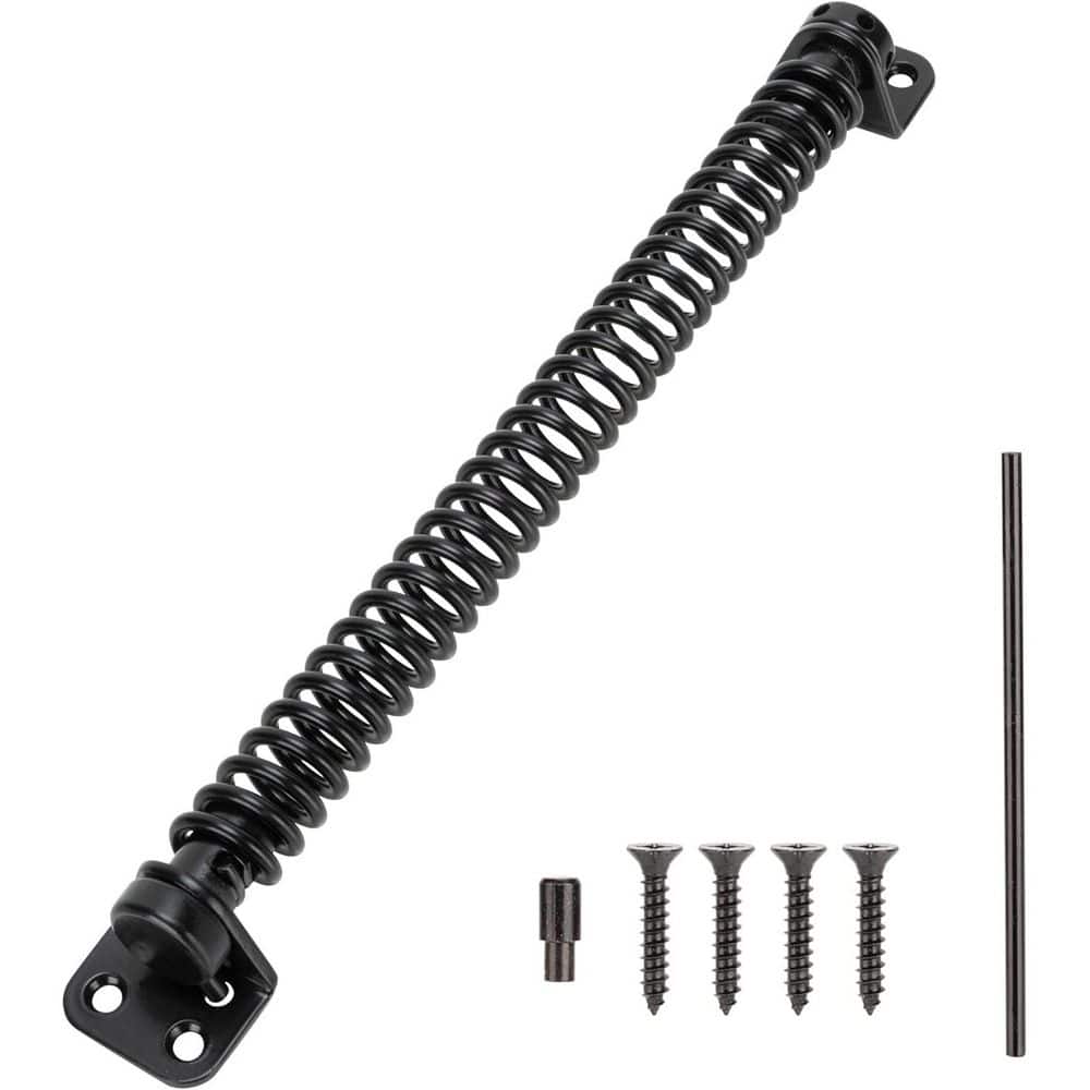 Self Closing Heavy Duty Gate Spring 11-1/2 Adjustable Tension Outdoor ...
