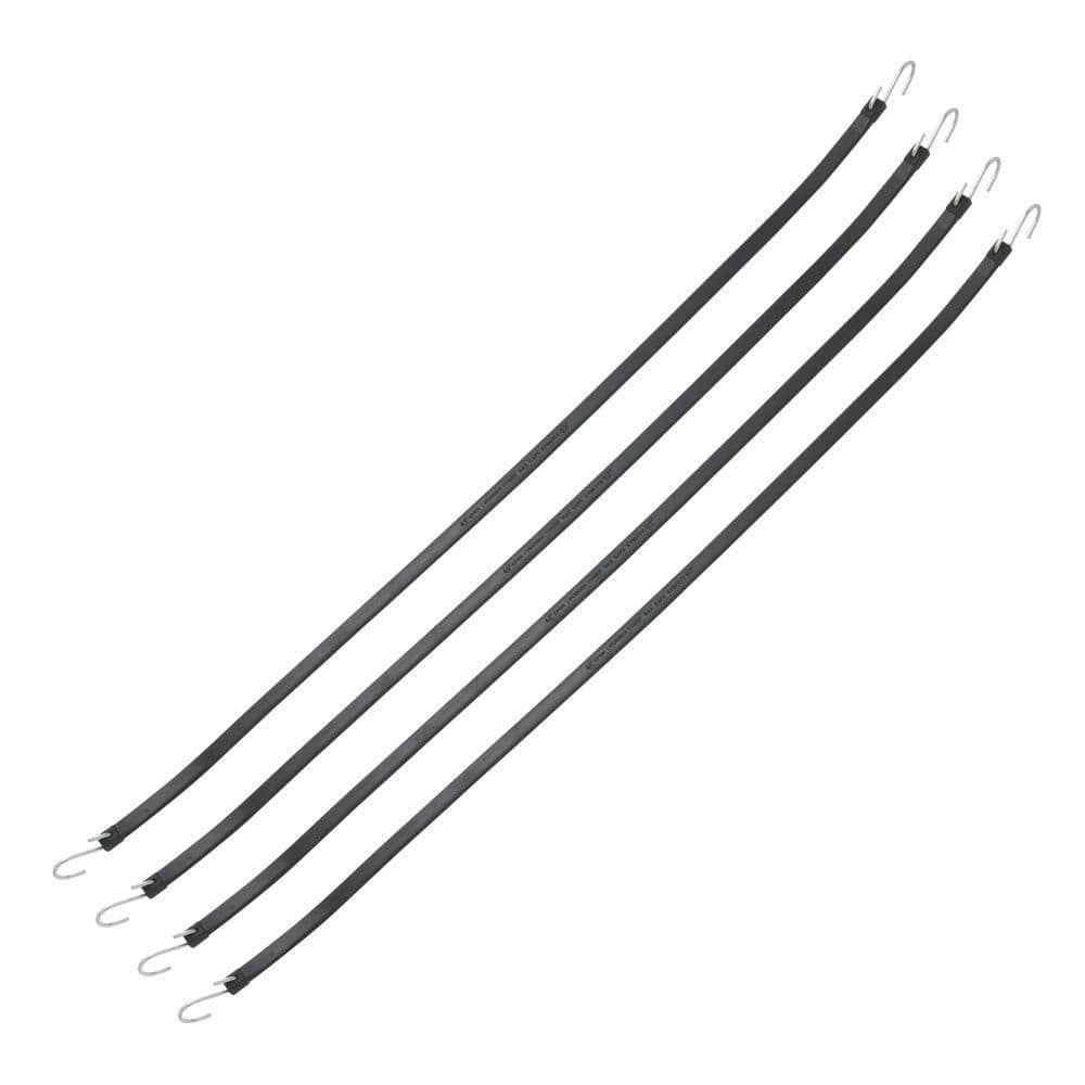 Husky 41 in Heavy Duty EPDM Tarp Strap, 4 Pack 56234 - The Home Depot