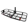 DK2 500 lb. Capacity 60 in. x 20 in. Steel Folding Hitch Cargo Carrier ...