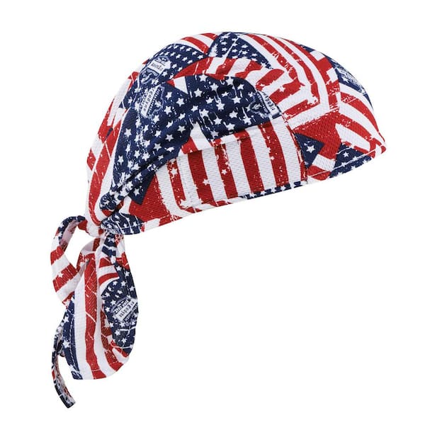 Ergodyne Stars and Stripes High-Performance Dew Rag 6615 - The Home Depot