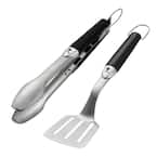 Weber 2-Piece Stainless Steel Grill Tool Set 6645