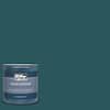 BEHR ULTRA 1 qt. #MQ6-1 Ocean Abyss Extra Durable Satin Enamel Interior ...