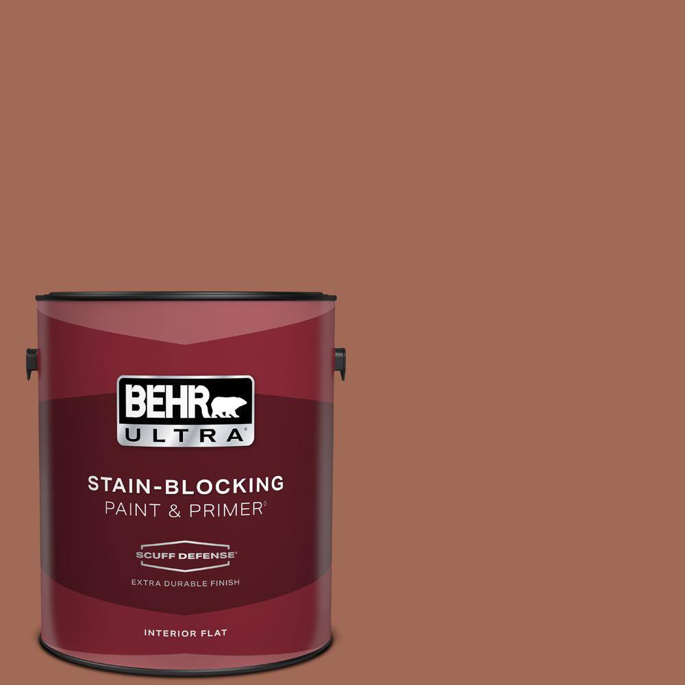 BEHR ULTRA 1 gal. #S180-6 Perfect Penny Extra Durable Flat Interior ...