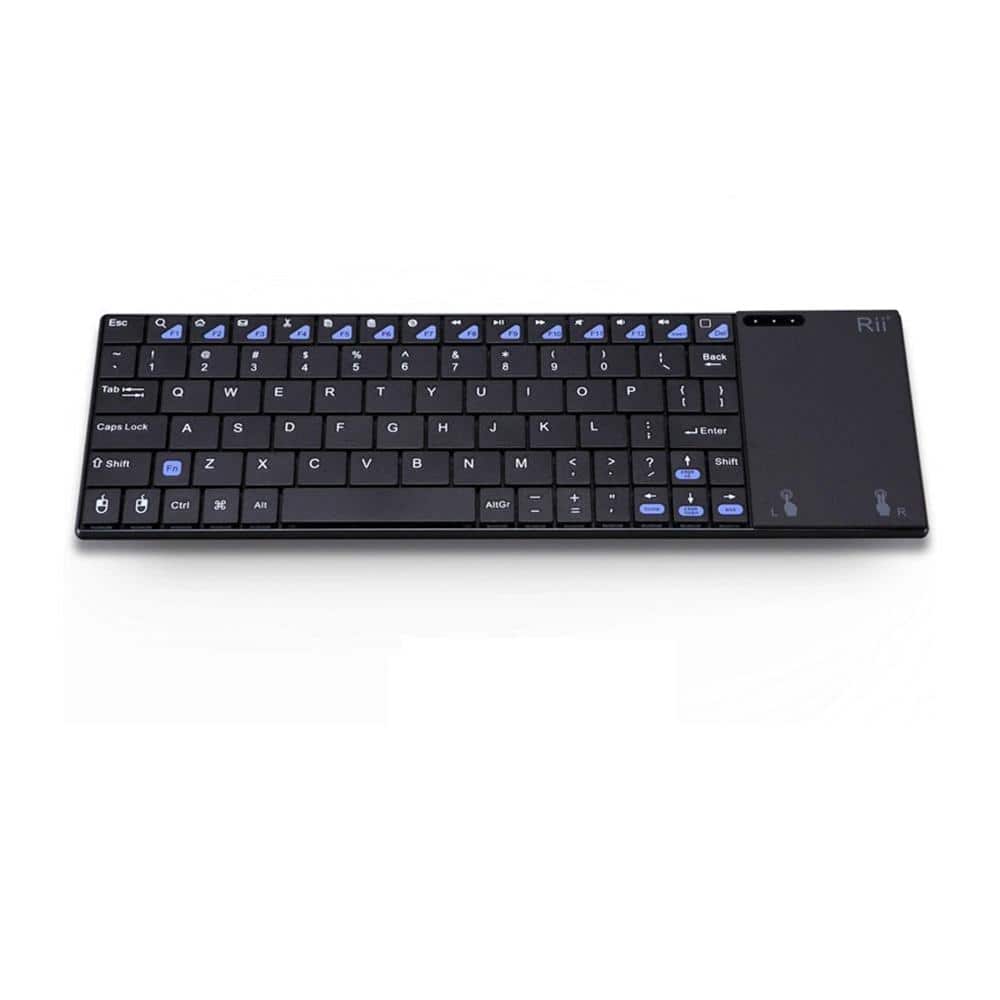 Lukyamzn Portable Wireless Keyboard and Mouse Combo with Large Touchpad ...