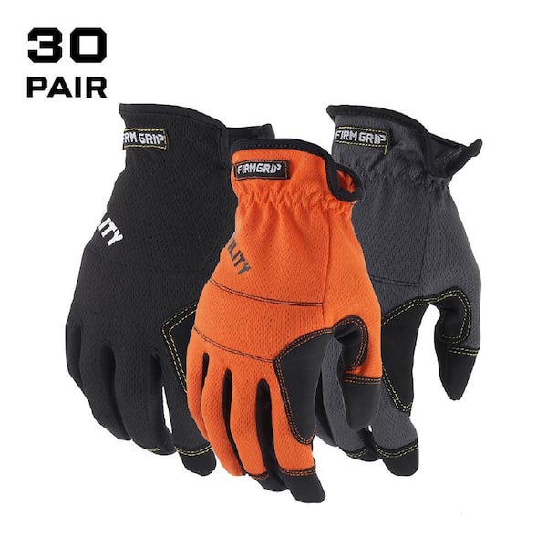 FIRM GRIP X-Large Utility High Performance Outdoor and Work Gloves (30 ...