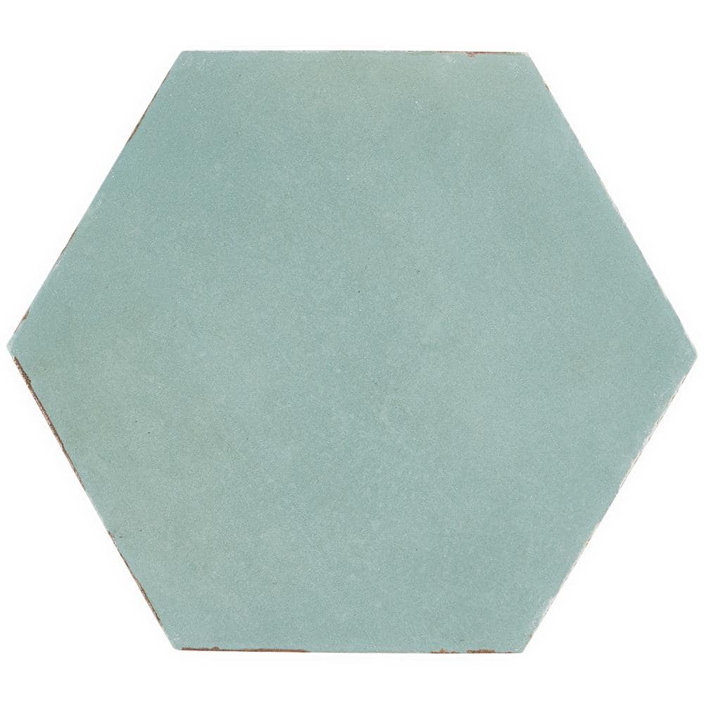 Ivy Hill Tile Alexandria Ocean Blue 4 in. x 6 in. Porcelain Floor and ...