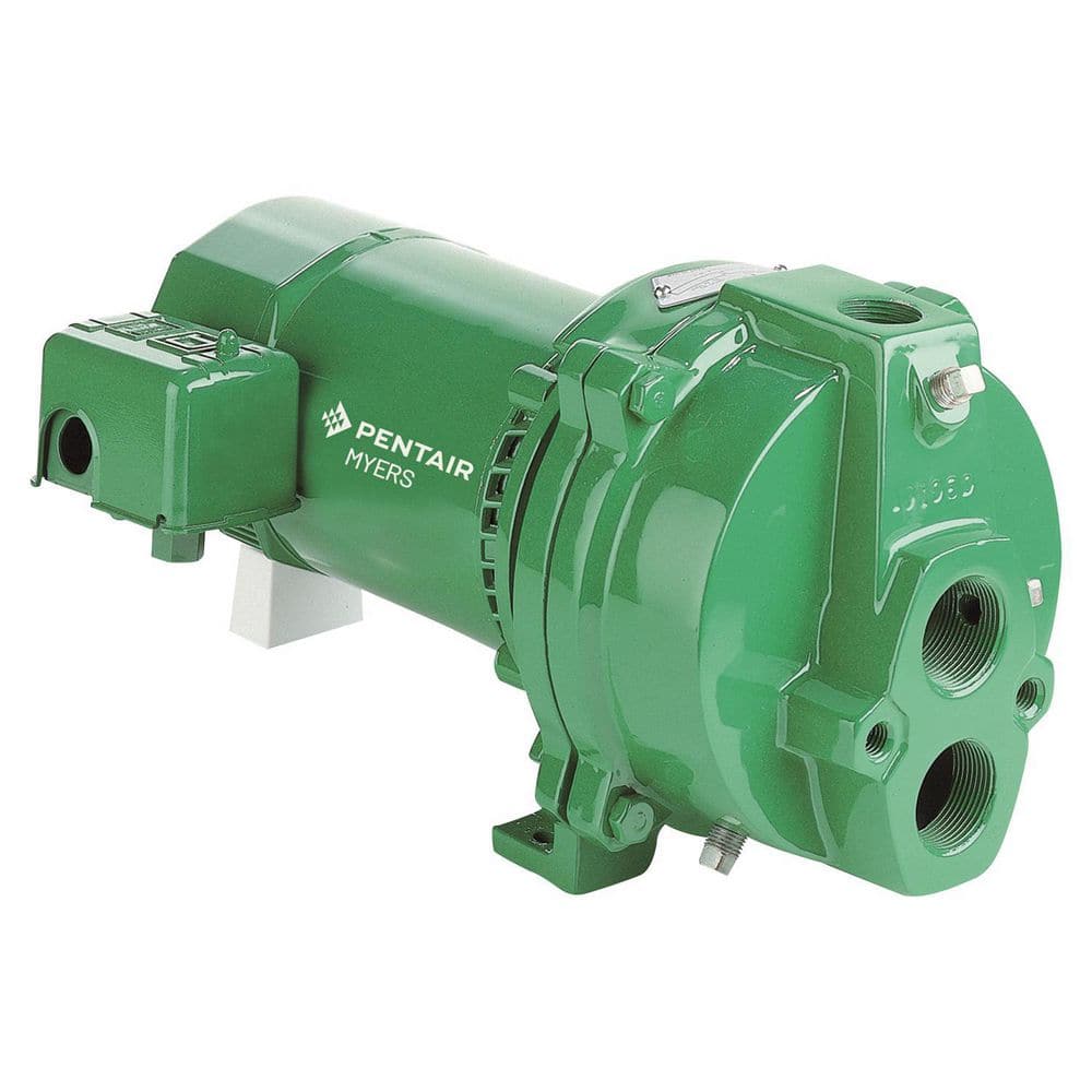 Myers 1/2 HP 650 gph Cast Iron Deep Well Pump 4025645 - The Home Depot