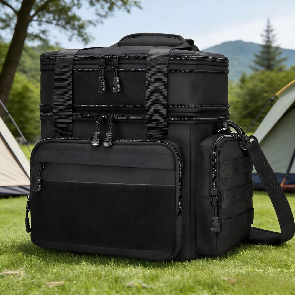 Wudkey Military Lunch Bag with Dual Compartments, Leakproof Insulated ...