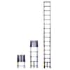 XTEND+CLIMB 15.5 ft. Aluminum Telescoping Extension Ladder (19.5 Reach ...