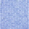 Apollo Tile Skosh 11.6 in. x 11.6 in. Glossy Baby Blue Glass Mosaic ...