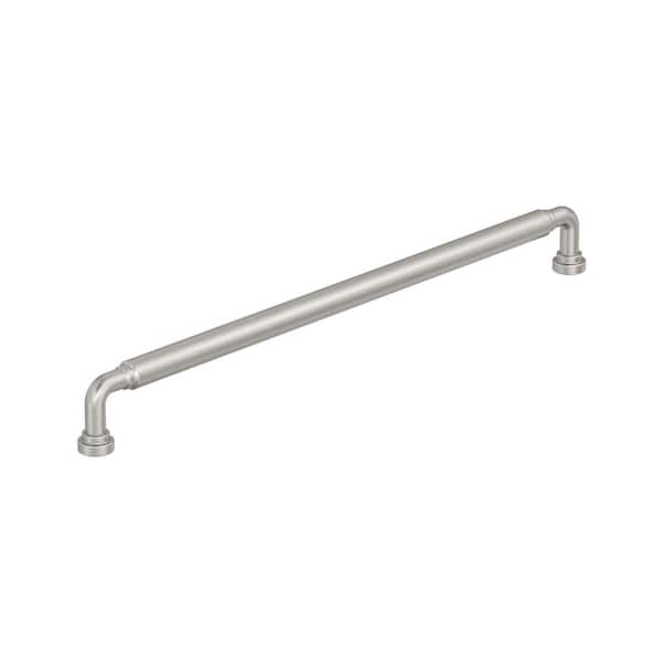 Amerock Coble 12-5/8 in. (320mm) Center-to-Center Satin Nickel Arch ...