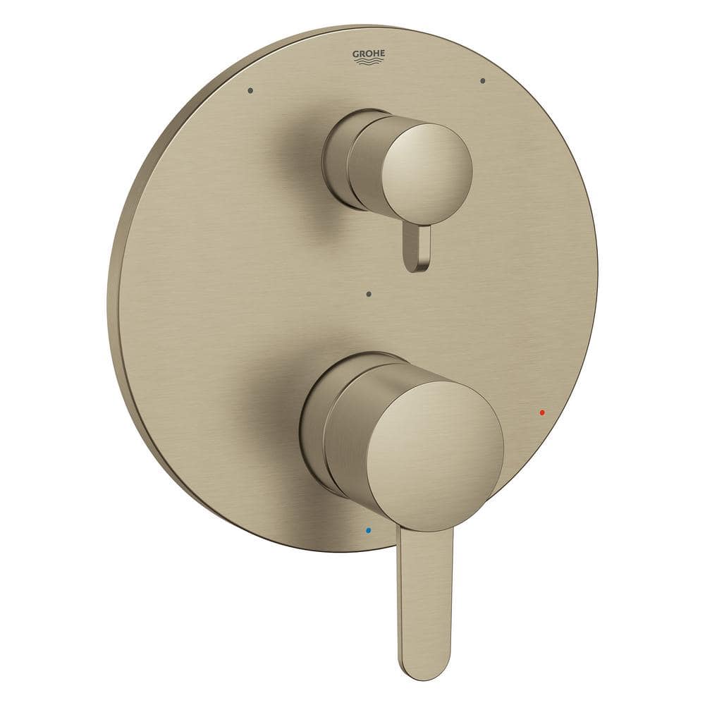 GROHE Cosmopolitan 3-Way Diverter 2-Handle Wall Mount Tub and Shower ...