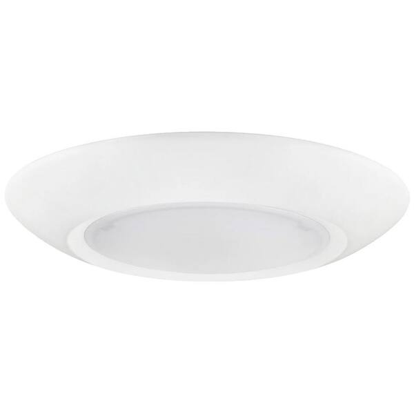 Sunlite 6 in. Adjustable White Remodel 60-Watt Equivalent Retrofit ...