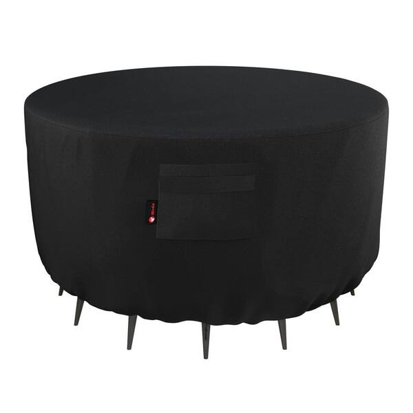 Heininger Fire Pit Cover with Carrying Handle in Black 5996 - The Home ...