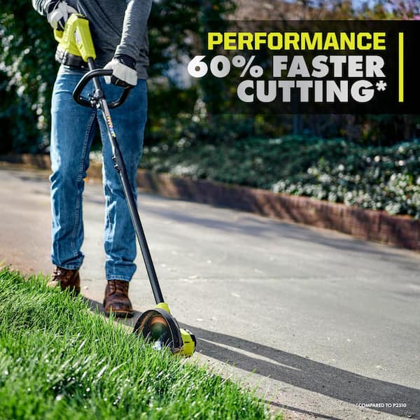 RYOBI ONE+ HP 18V Brushless Edger (Tool Only) P2302BTL - The Home Depot
