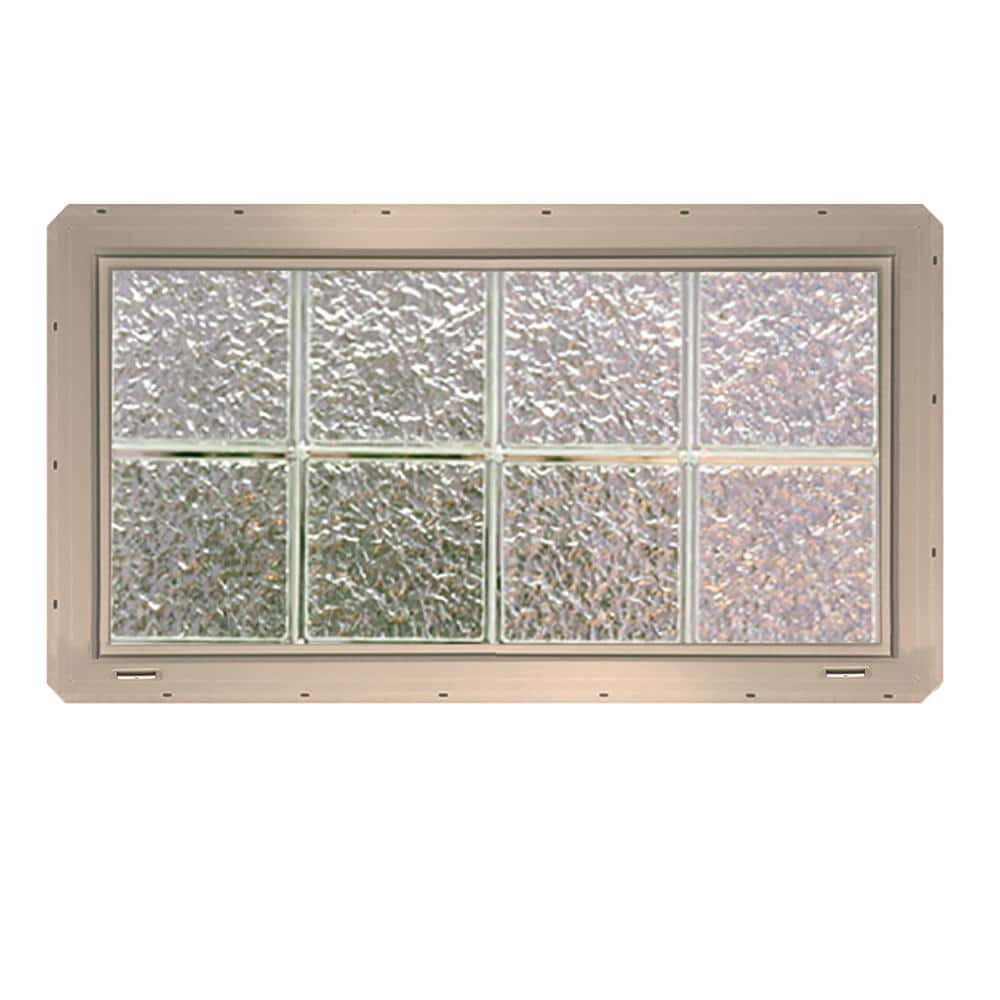 CrystaLok 31.75 in. x 16.75 in. x 3.25 in. Ice Pattern Vinyl Framed ...