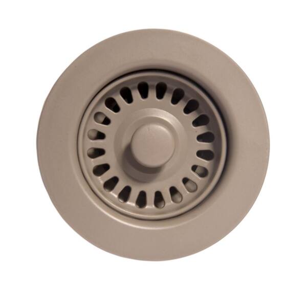 Glacier Bay Stonehaven 3.5 in. Plastic Garbage Disposal Flange Cover in ...