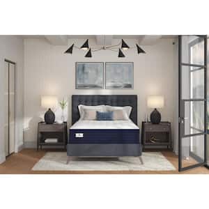 KINGSDOWN Passions Auburnwood Queen Plush 15 in. Euro Pillow Top Hybrid ...