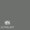 PPG UltraLast 1 gal. #PPG1010-6 Up In Smoke Semi-Gloss Interior Paint ...