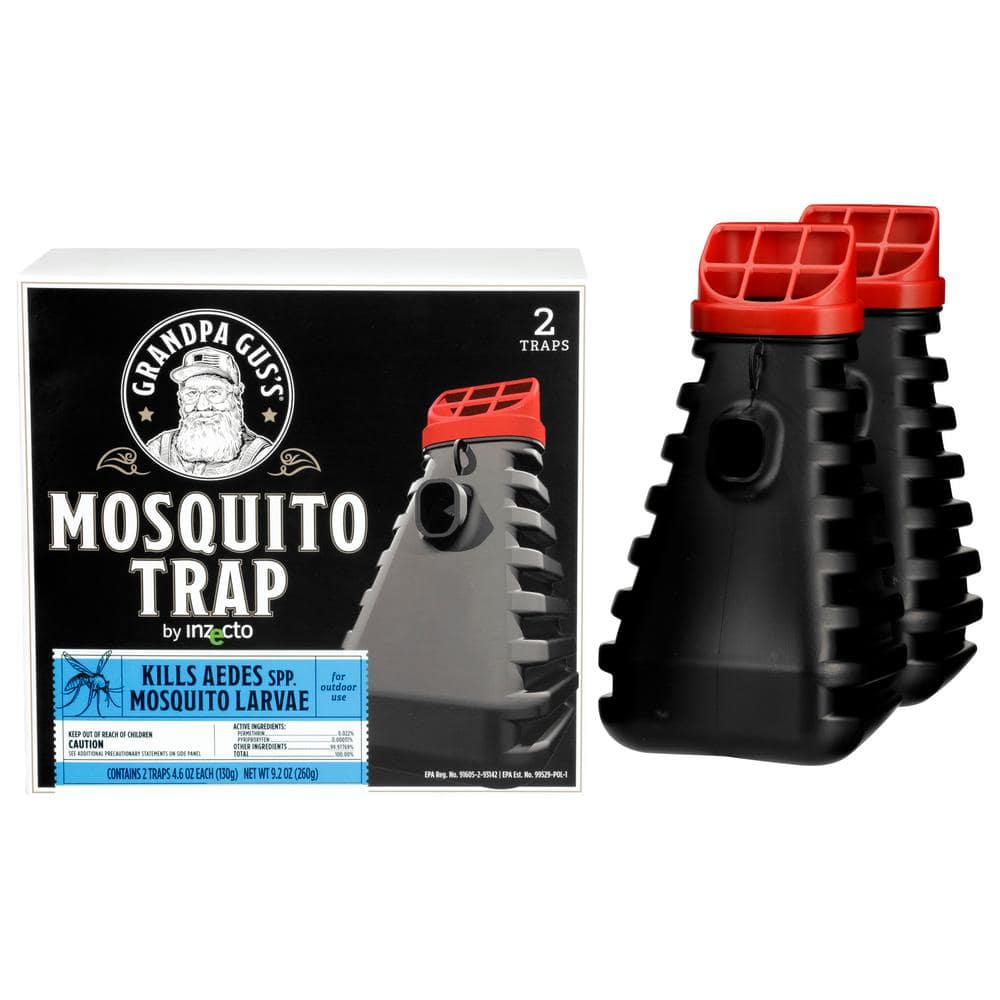 GRANDPA GUS'S Mosquito Trap - (2-Pack) GQMQTP2 - The Home Depot