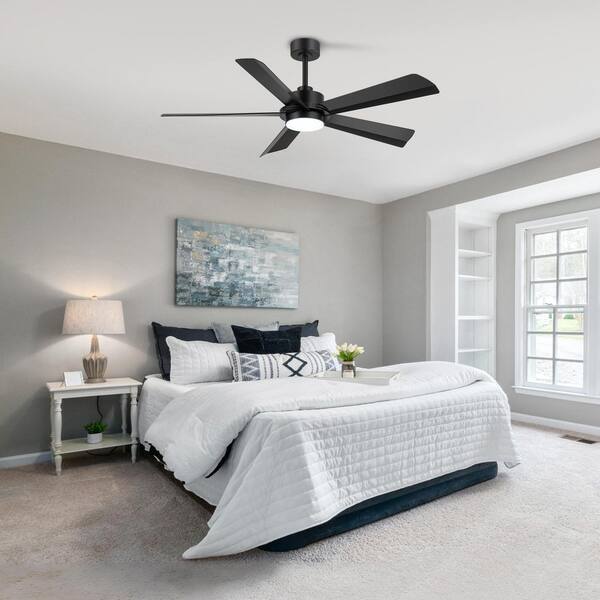 Sky Hog Primo 56 in. Modern Ceiling Fan with 5 ABS Blades, 6-Speed DC ...