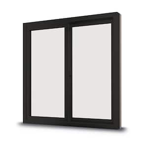 Andersen 100 Series 71.5 in. x 59.5 in. Black Active Left Gliding ...