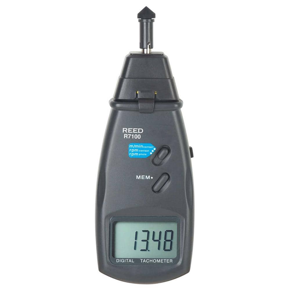 REED Instruments Combination Contact/Laser Photo Tachometer R7100 - The ...