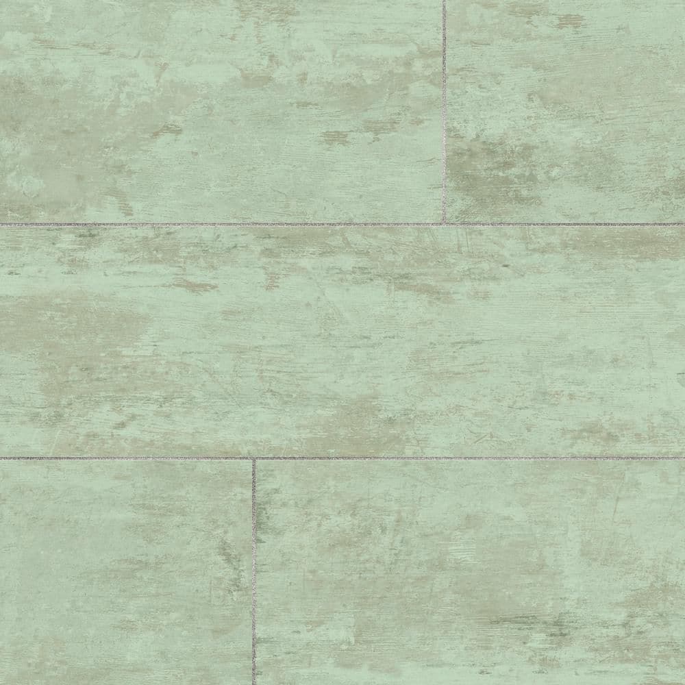 Merola Tile Habanera Verde 11-7/8 in. x 35-1/2 in. Ceramic Wall Tile ...