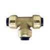 Tectite 3/8 in. Brass Push-To-Connect Tee Fitting FSBT38 - The Home Depot