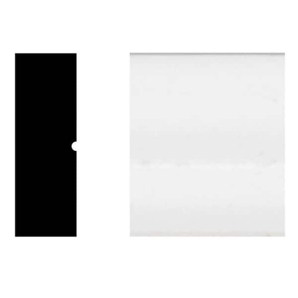 Royal Mouldings 1/4 in. x 3/4 in. x 144 in. Vinyl Screen Moulding RY308 ...