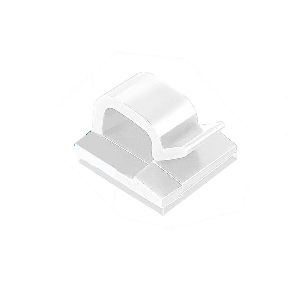 Lukyamzn Cable Clips 100PCS Adhesive Wire Organizer Cord Management ...