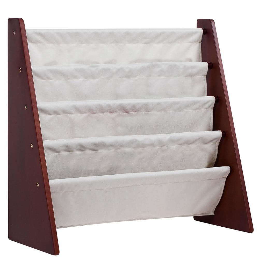 Reviews for Wildkin Classic 24 in. Cherry with Tan Polyester 4-Shelf ...