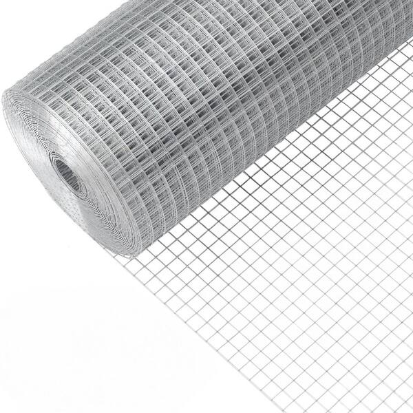 WRIGHTMASTER 24 in. x 100 ft. Reinforced Hot-Dip Galvanized Wire Mesh ...
