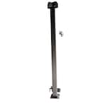 Vista Railing Systems Inc 6 ft. Textured Black Aluminum Top and Bottom ...