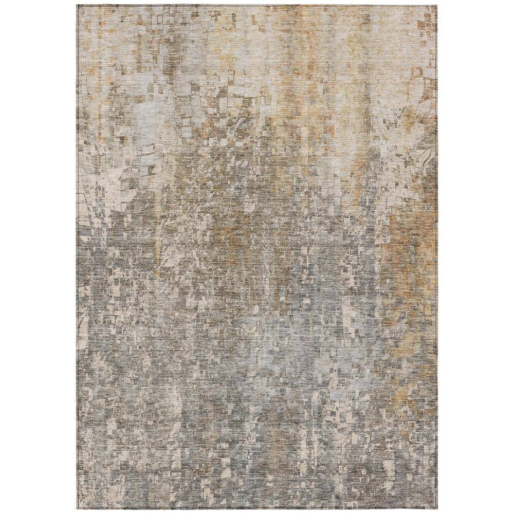 Addison Rugs Chantille ACN581 Beige 5 ft. x 7 ft. 6 in. Machine ...
