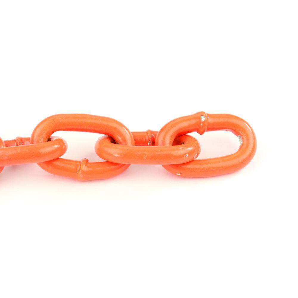 Everbilt 5/16 in. x 1 ft. Orange Grade 43 Steel High-Test Chain 64536 ...