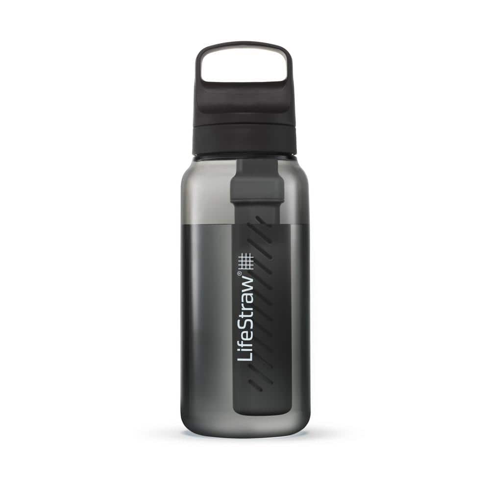 LifeStraw Go Series 1 l Water Filter Bottle - Nordic Noir LGV41LGYWW ...