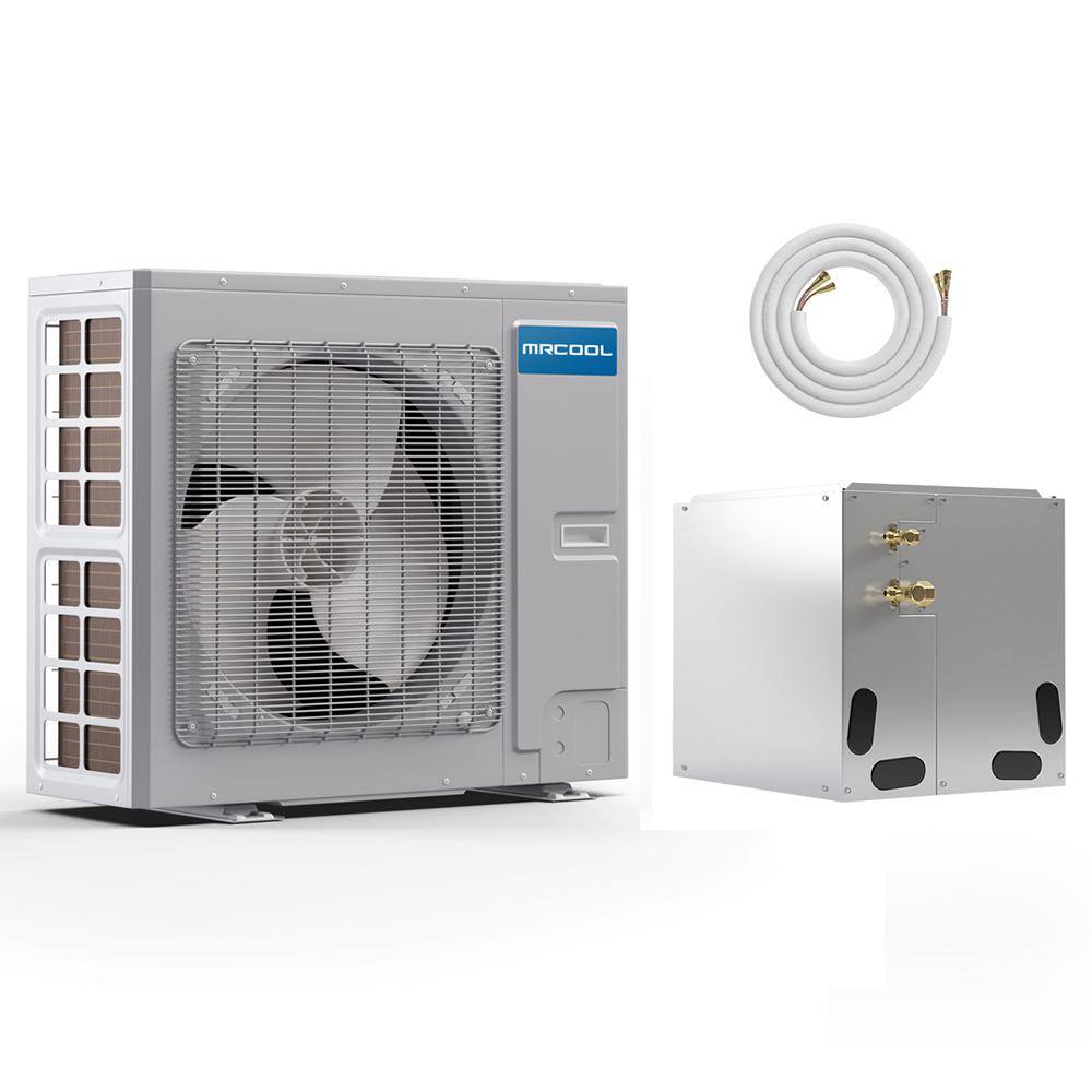 MRCOOL 3 Ton DIY Universal 36,000 BTU 18 SEER Central Split System A/C ...
