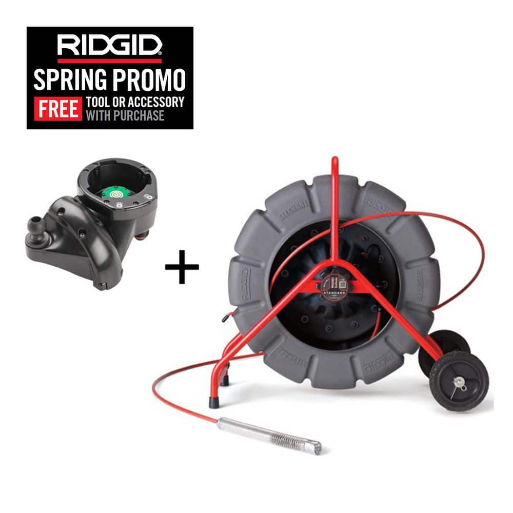 RIDGID SeeSnake Standard Inspection Pipe/ Sewer Camera Reel (200 ft ...