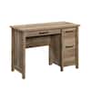 SAUDER 44 in. Rectangular Lintel Oak 3 Drawer Writing Desk with File ...