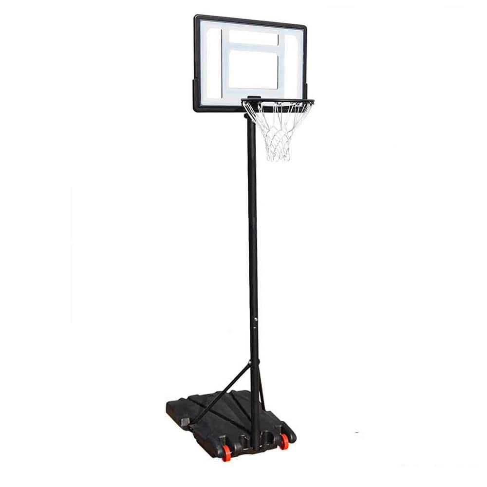 Alpulon 36 in. Portable Kids Basketball Hoop Stand Adjustable Height ...