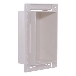 HOLDRITE Washing Machine Outlet Box Face Plate in White (10-Pack) HR-W ...